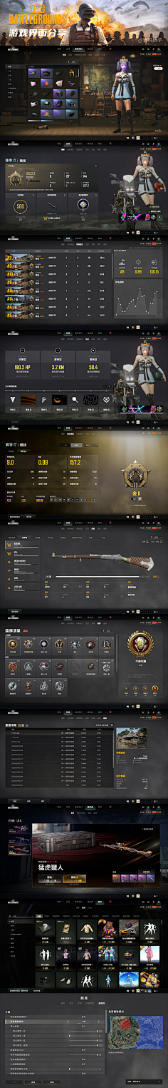 GUI_FPS-花瓣网|陪你做生活的设计师 | er FPS UI Concept on Behance