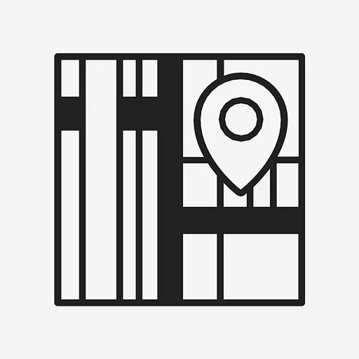 地图位置大头针 https://88ICON.com 地图 位置 大头针 导航 地标 房子 gps 地址 街道-花瓣网