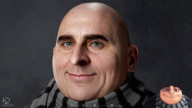 3D Model of Gru