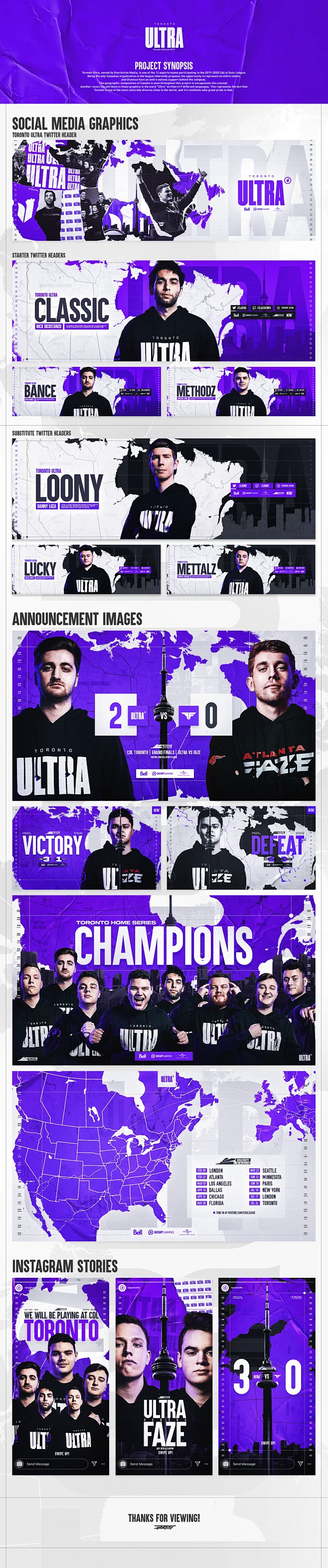 Toronto Ultra on Behance-花瓣网