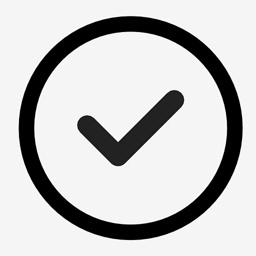 选中标记复选标记开始 https://88ICON.com 选中标记 复选标记 开始 完成 结束 右 ui图标-花瓣网