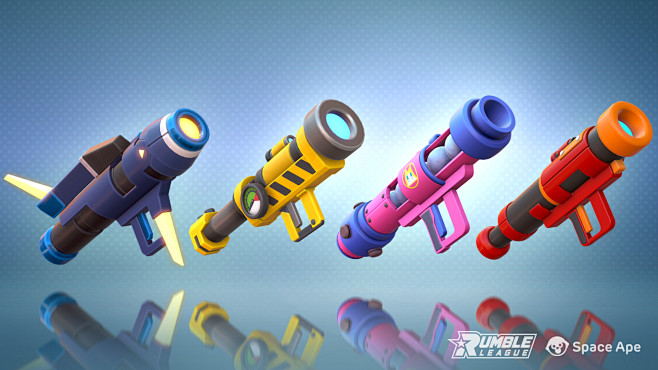 Rumble League - Weapons, Space Ape Games : A collection of the weapons ...