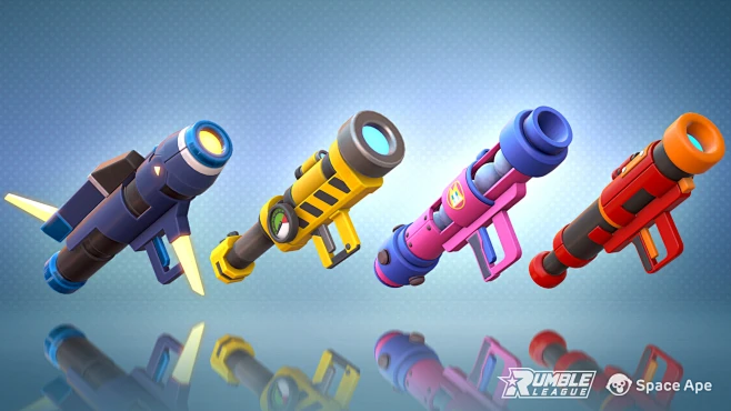 Rumble League - Weapons, Space Ape Games : A collection of the weapons ...