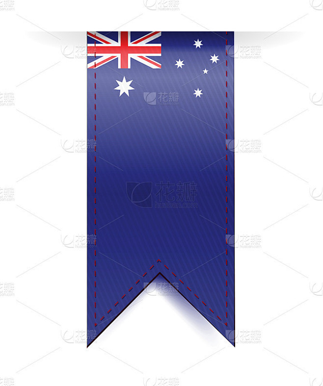 澳大利亚国旗旗帜插图设计