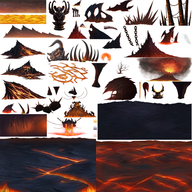 volcanoes_sprite_00-花瓣网