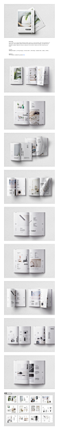 Paperwhite Studio的MILESTONE杂志位于@creativemarket，可用于印刷杂志和宣传册模板的创意设计和精美的封面 ...