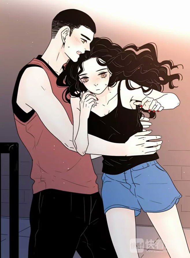 快看漫画#偏执的浪漫《感谢你是爱我的》系列三