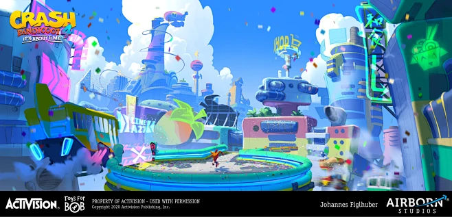 airborn-studios-l089-scifi-city-01-level-start-花瓣网