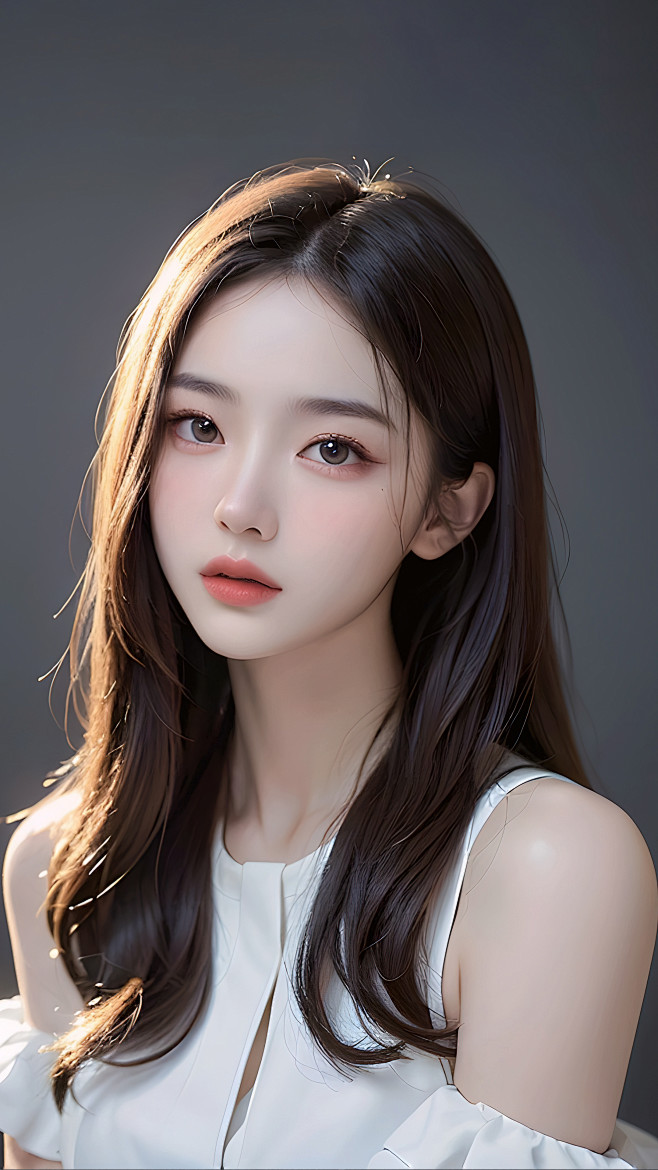 横版https://huaban.com/pins/5702077024 4K竖版清纯长发美女