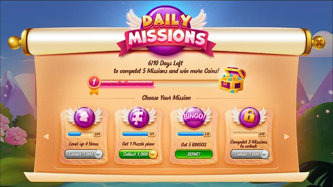 Daily Missions-花瓣网