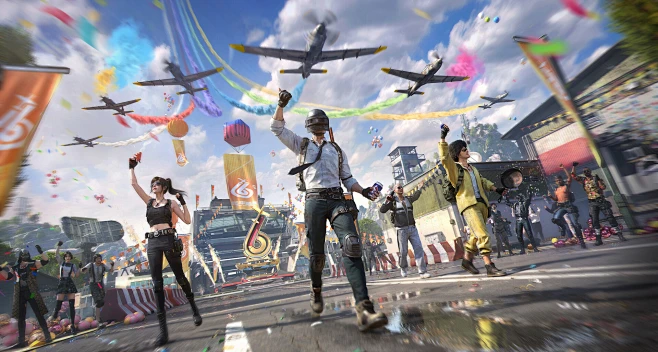 Game for Peace 6th Anniversary loading-花瓣网