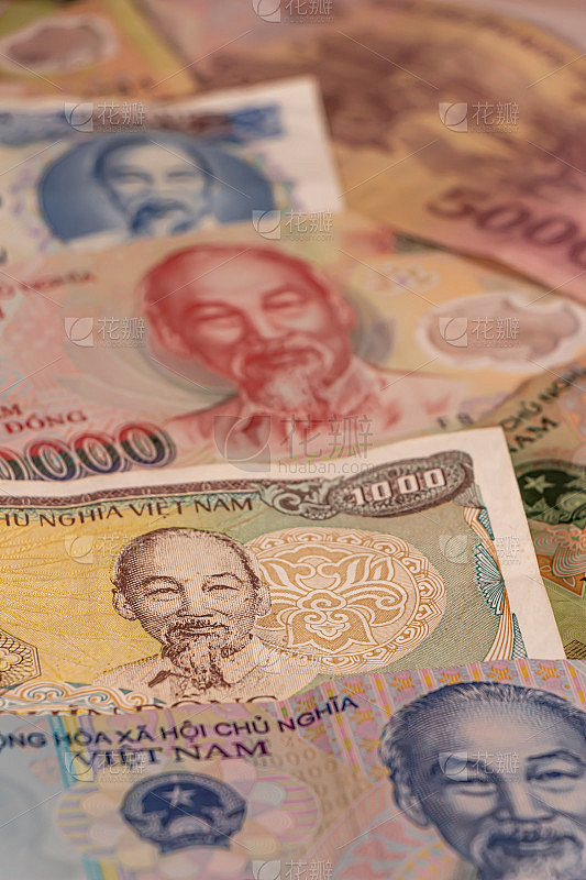 越南人东VND banknotes