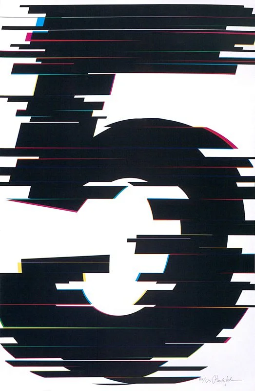 5 (Number Series) 5数字系列海报设计-花瓣网