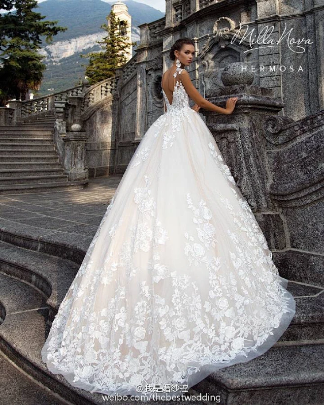 唯美的婚纱-花瓣网