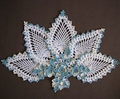 free Crochet Angel Doily | Butterfly and Roses Pineapple Doilies ...