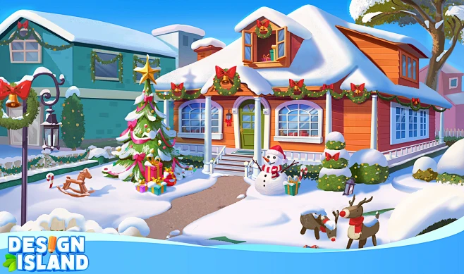 Game：DESIGN ISLAND-花瓣网