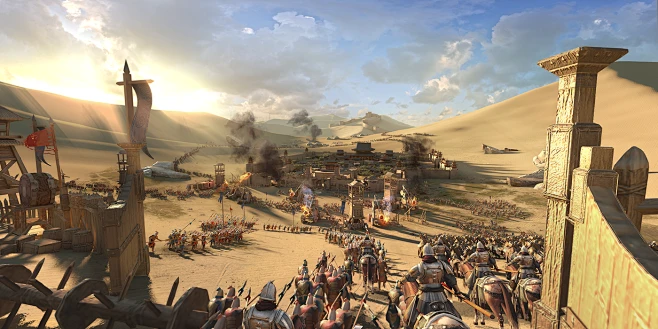 Ancient，chinese，battlefield，battle-花瓣网