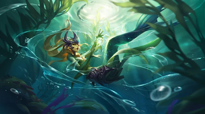 League Of Legends: Wild Rift — Nami-花瓣网