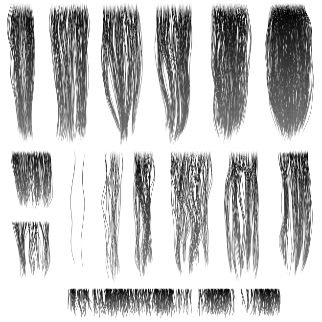 man-hair texture 22-root-花瓣网