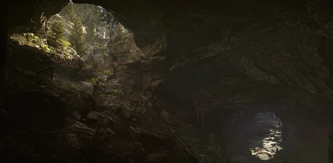 World building practice [UE5]-花瓣网