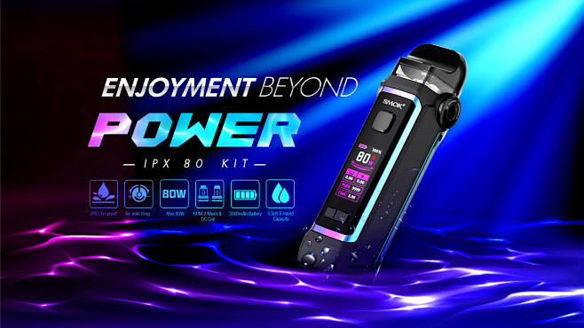 IPX 80 KIT - SMOK® | Innovation Keeps Changing the Vaping Experience