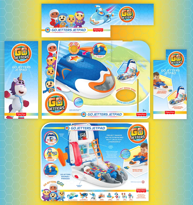 Go Jetters Toy Packaging-花瓣网