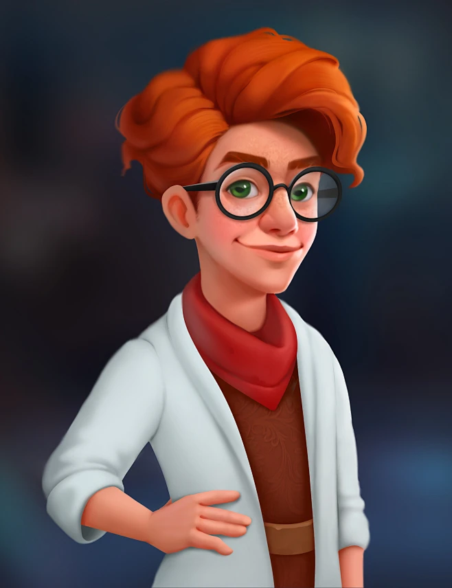 Little professor-花瓣网