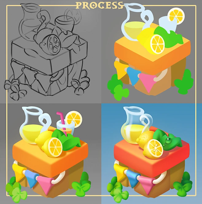 Still life with lemons-花瓣网