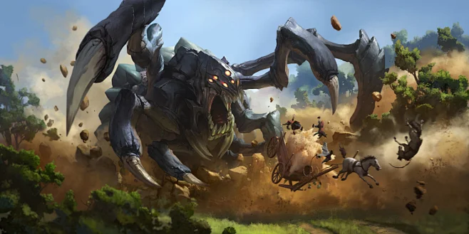 最新【英雄联盟】卡牌游戏《Legends of Runeterra》插图分享-花瓣网