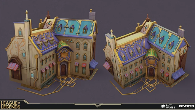 League of Legends - Piltover, Bridge of Progress -花瓣网