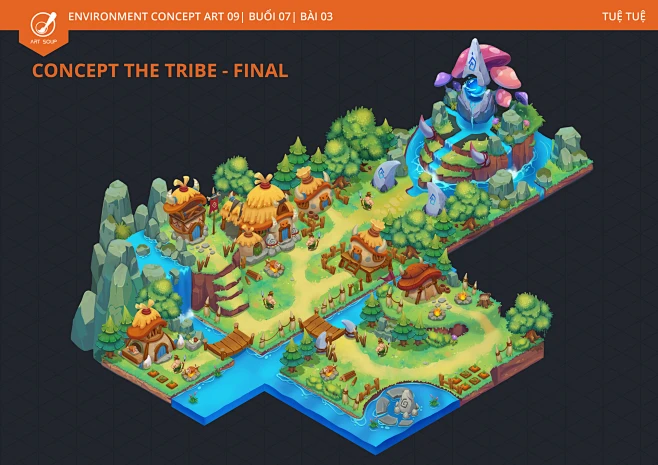 The Tribe - Isometric Concept-花瓣网