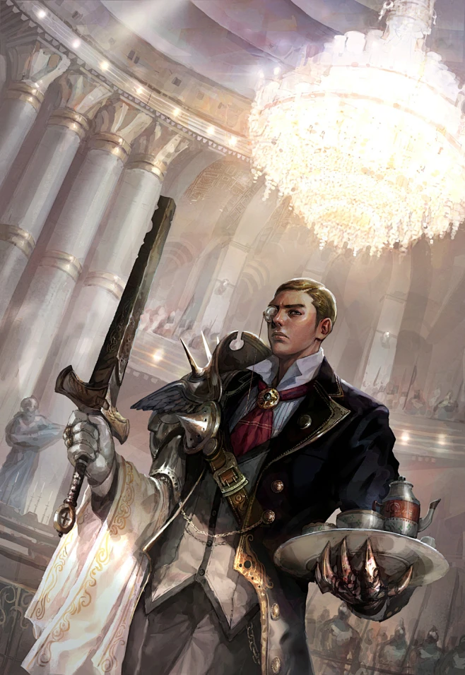 The knight of butler-花瓣网