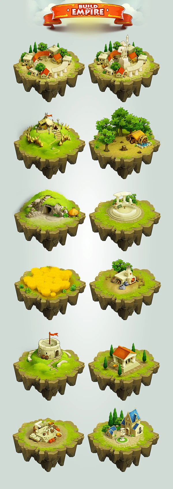 Build an Empire on Behance-花瓣网