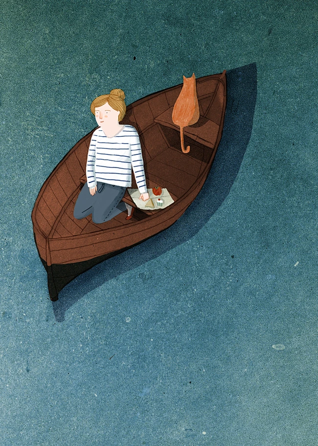 Editorial - About Today - Illustration by Lizzy Stewart-花瓣网