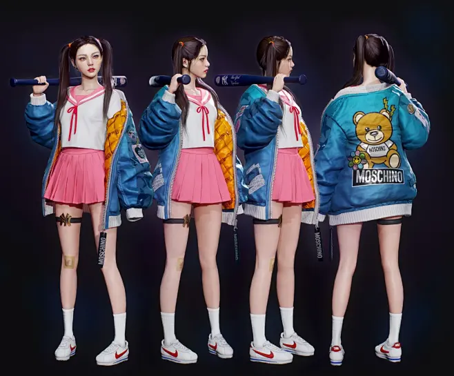 韩国3D艺术家 Eunji Lee 作品欣赏 39P-CG角色-微元素 - Element3ds.com!-花瓣网