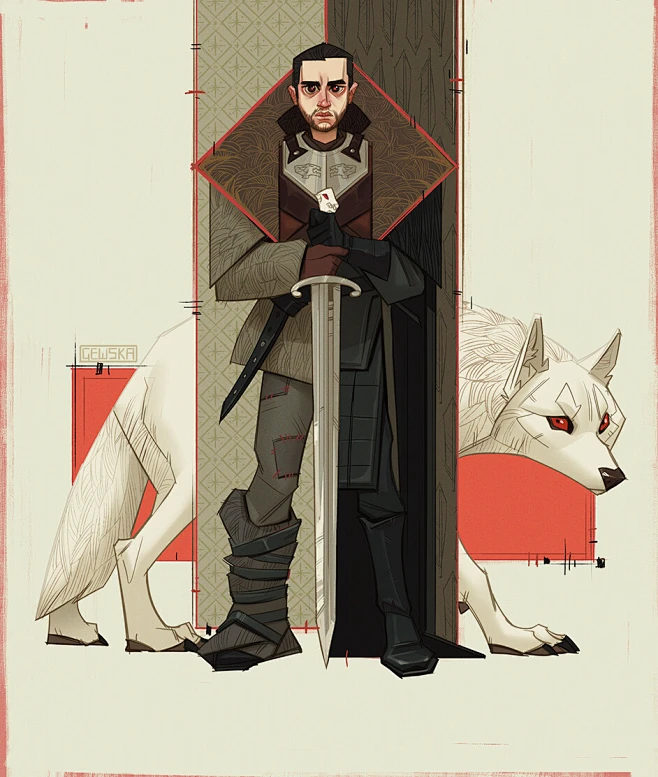 Jon Snow, Roma Gewska : Ayyyy, it's ya boi Neville Longbottom ...