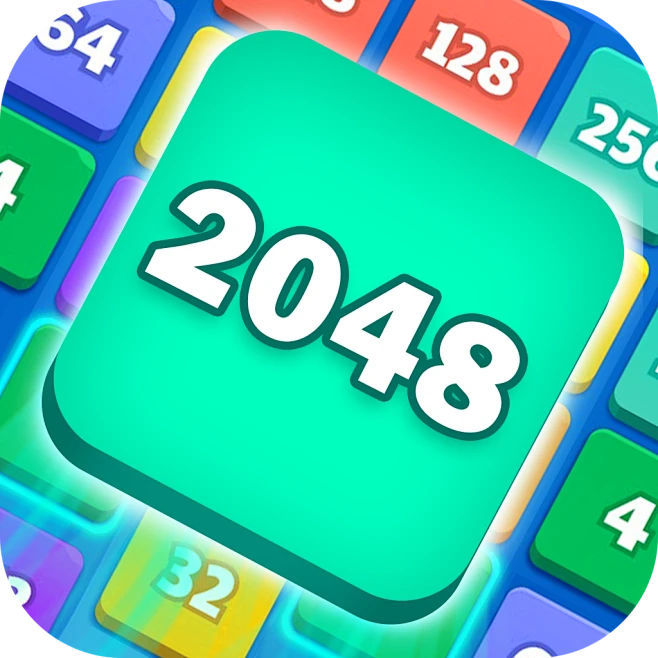 game icon 2048 game Logo Design identity visual adobe illustrator brand ...