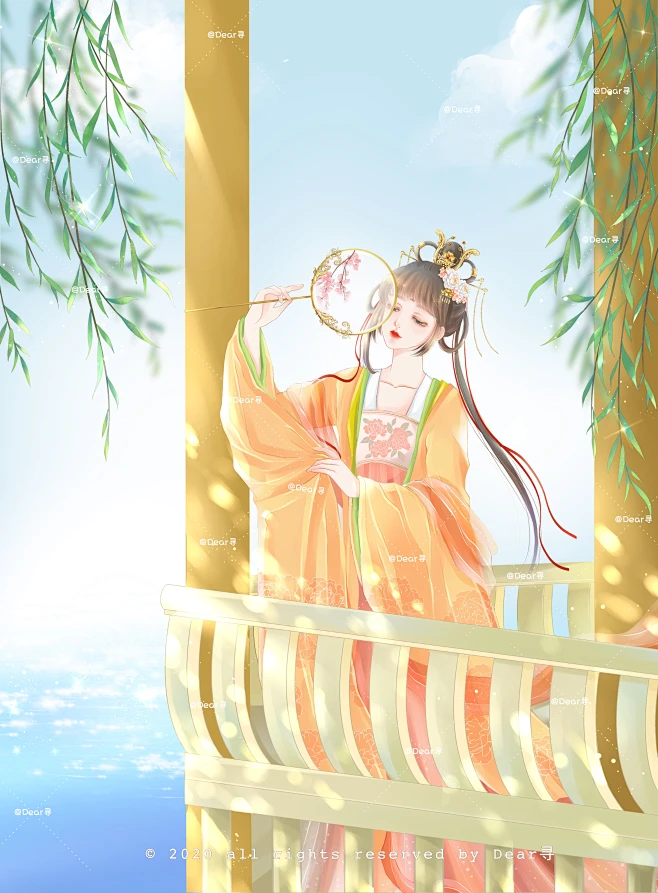 赤日又将近夏末_Dear寻__插画师作品_涂鸦王国gracg.com-花瓣网