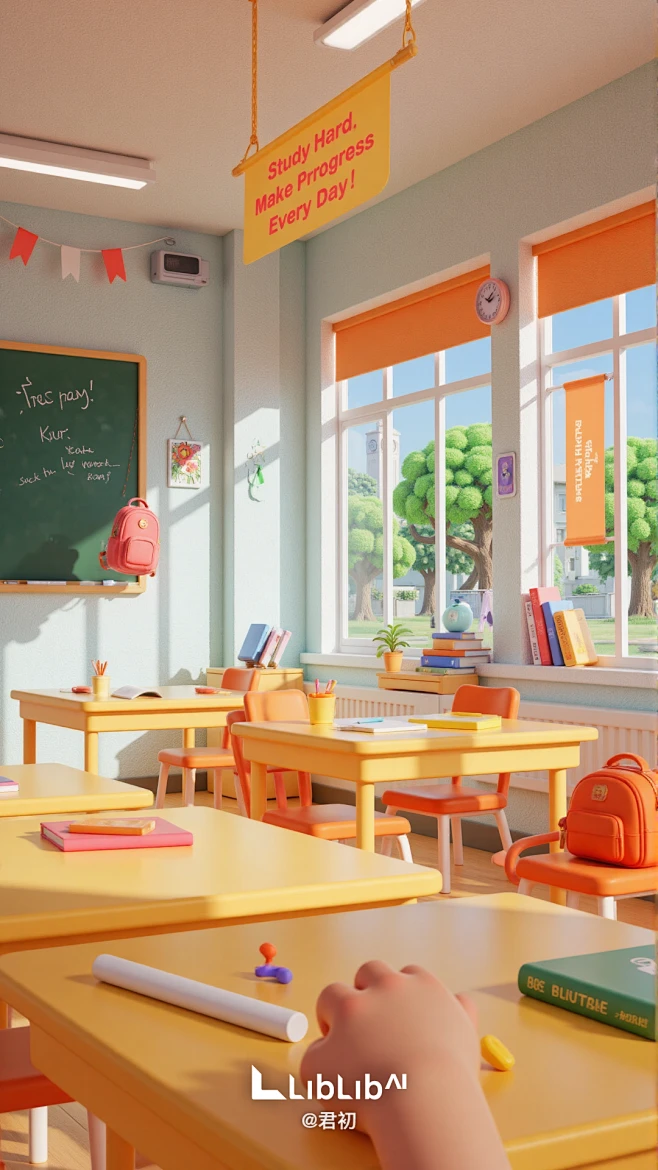 趣味3D卡通电商场景-LoRA-宇宙人-LiblibAI-花瓣网