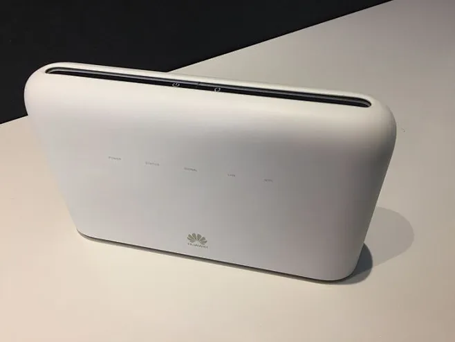 This may contain: an electronic device is sitting on top of a white ...