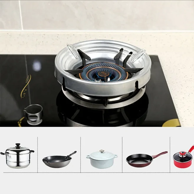Gas Stove Gathering Fire Wind Shield Portable Gas Wind Shield Cooker ...