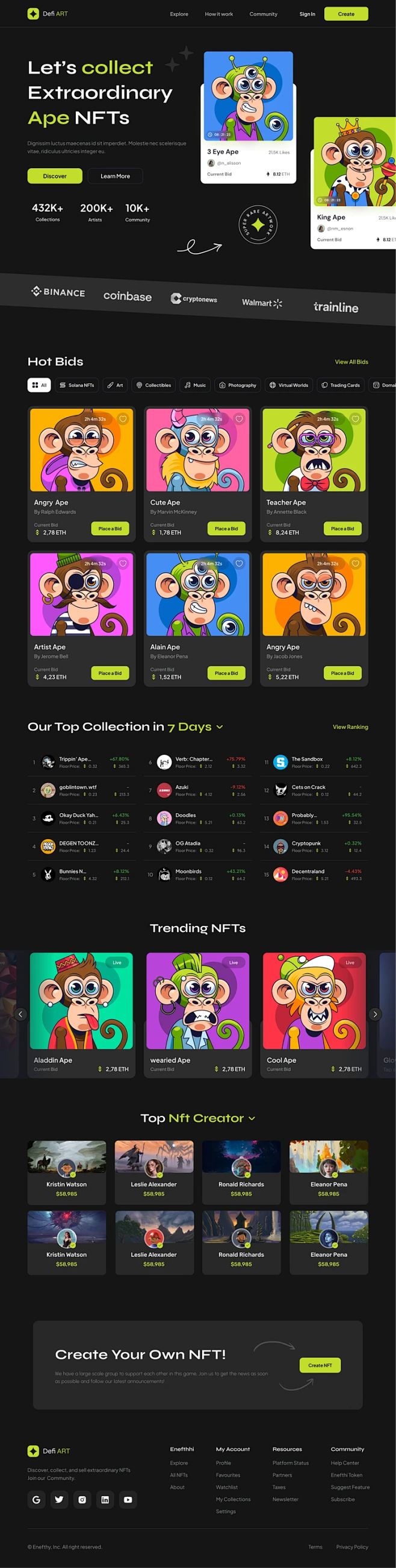 nft 网站，nft，web3，加密，nft 市场，网站设计，用户界面，用户体验，加密，数字艺术-花瓣网