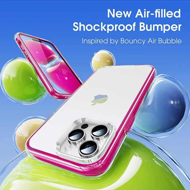 Amazon.com: CASEKOO Air-Filled Designed for iPhone 14 Pro Max Case [5X ...