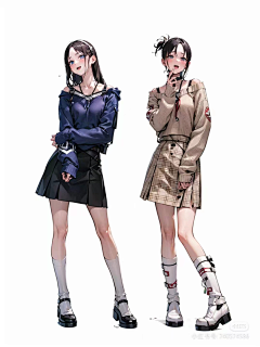 风格参考 AI-花瓣网|陪你做生活的设计师 | 装 手绘概念设计参考素材-淘宝网