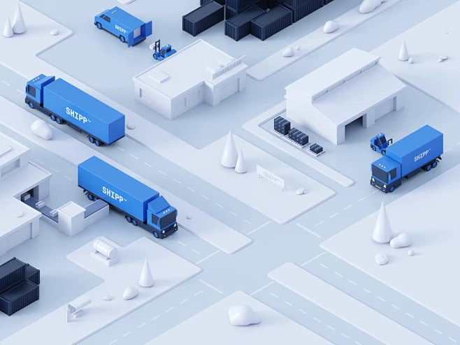 SHIPP™ — 3D Animation for Logistics Company 3d 3d animation 3d design ...
