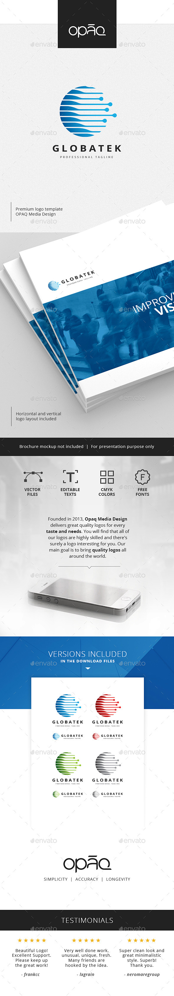 全球技术网络标志——抽象标志模板Global Technologies Network Logo - Abstract Logo ...