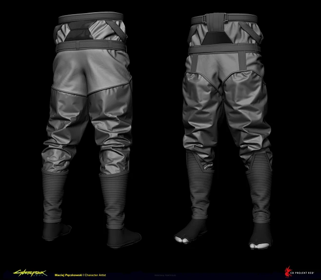 Cyberpunk 2077 - Garments, Maciej Paczkowski : Couple of garments I did ...