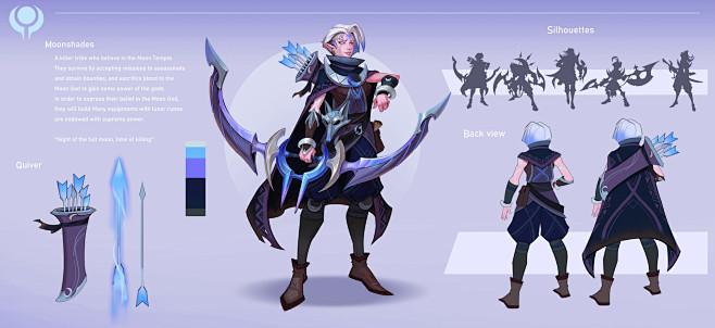 MOON SHADES, siying zhao : 月影族，一个以月神殿（与光明神殿对立）为信仰的杀手族。 https://www ...