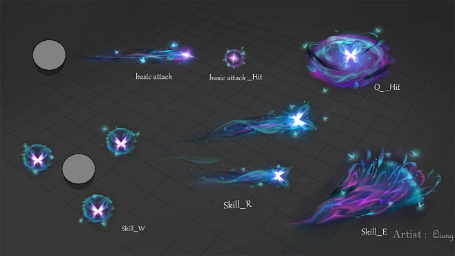 Moba技能特效 个人设计练习-游戏特效原创作品-Magesbox-花瓣网