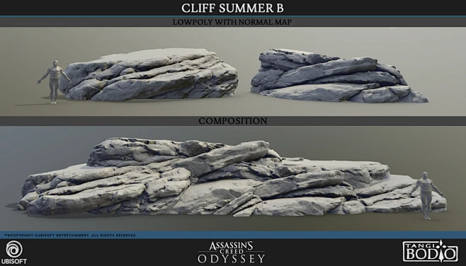 CLIFF : Assasin's Creed : Odyssey, Tangi Bodio : Parts of things I did ...